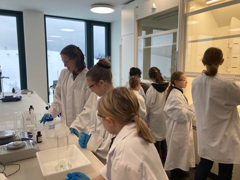 Erfolgreiche Premiere für das «Girls go MINT» im Kanton Zug ...